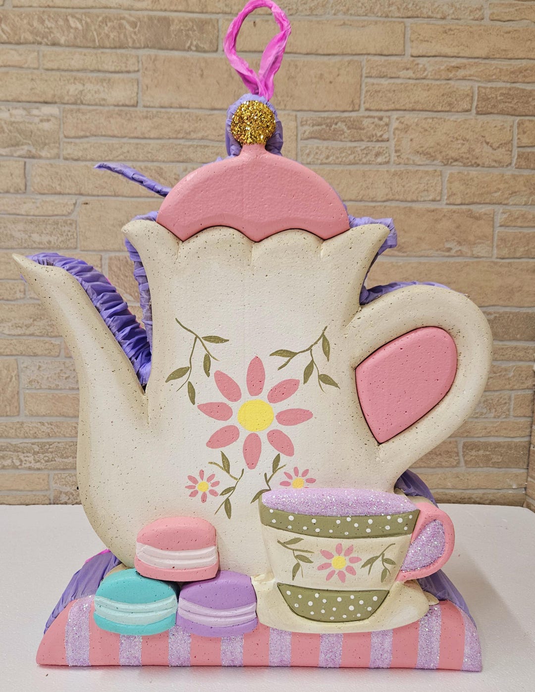 Handmade Teapot Pinata: Party Decoration - Etsy