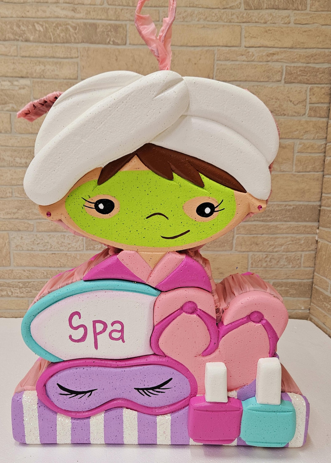 Spa Party Pinata / Girl Spa Pinata / Piñata De Spa - Etsy