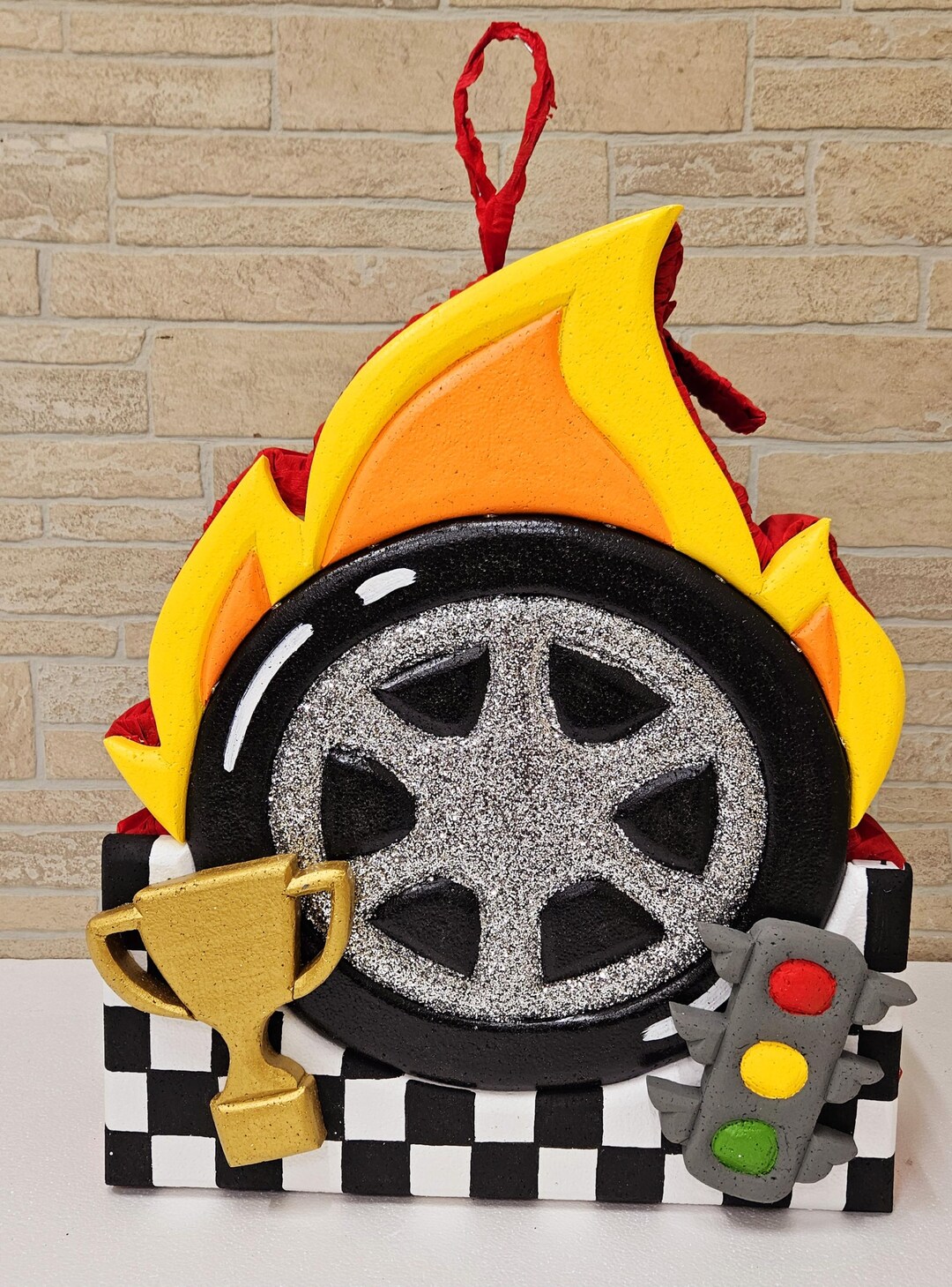 Race Car Tire Pinata: Hot Wheels Theme Party Decoration - Etsy