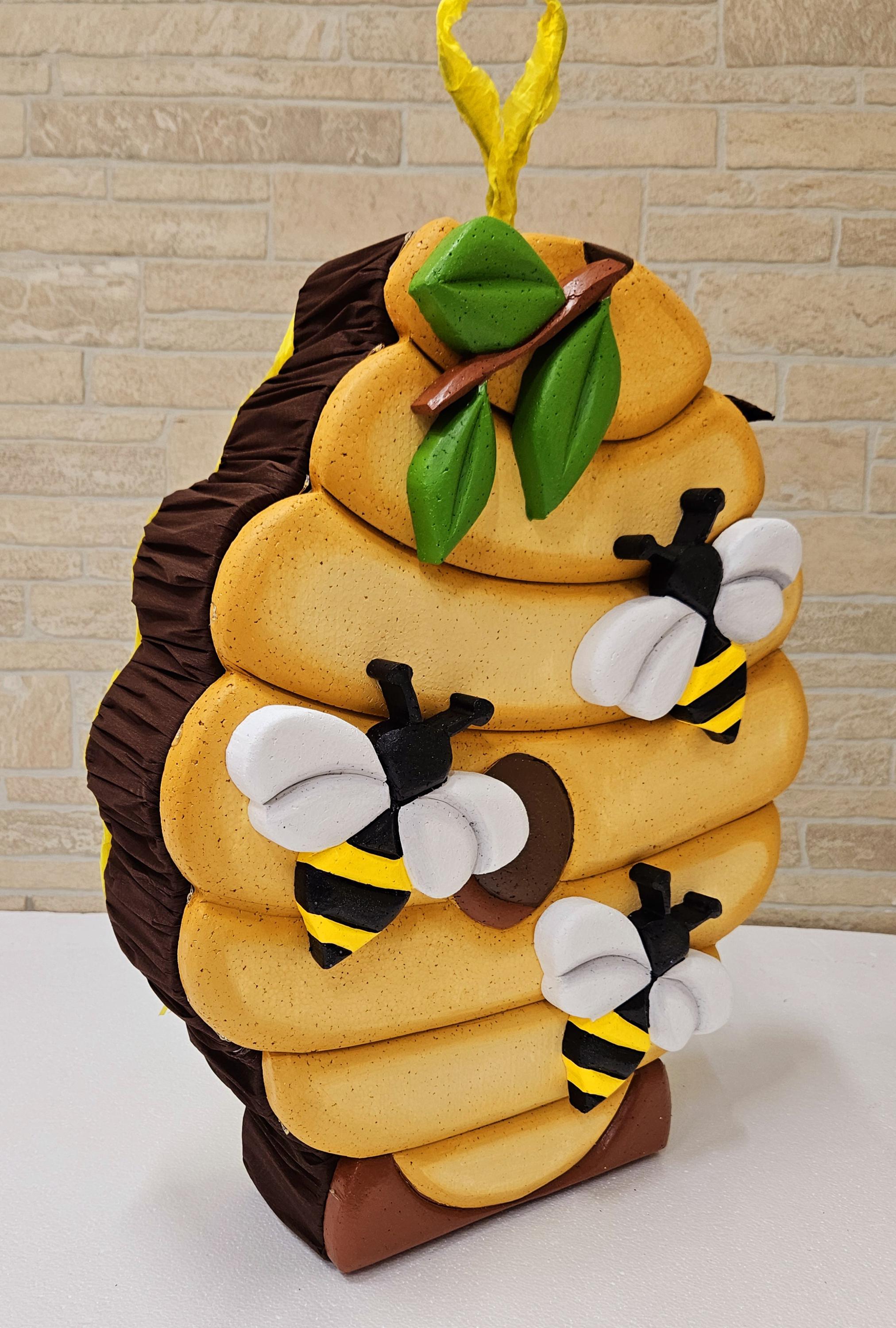 Handmade Honey Bee Pinata: Beehive Party Decoration - Etsy