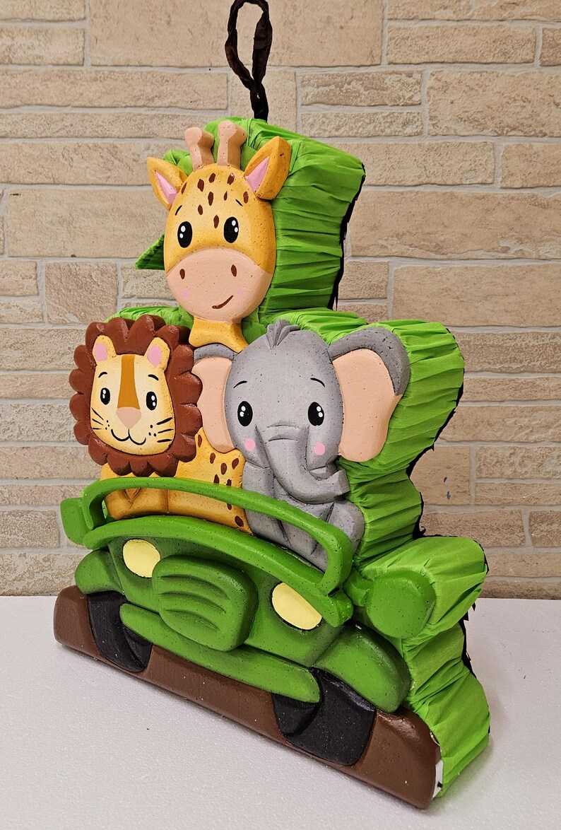 Safari Pinata /safari/ Jungle Wild Animals Pinata - Etsy