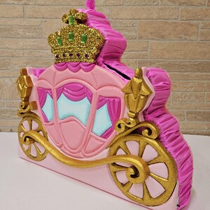 Princess Carriage Pinata/princess Pinata / Piñata De Carroza De ...