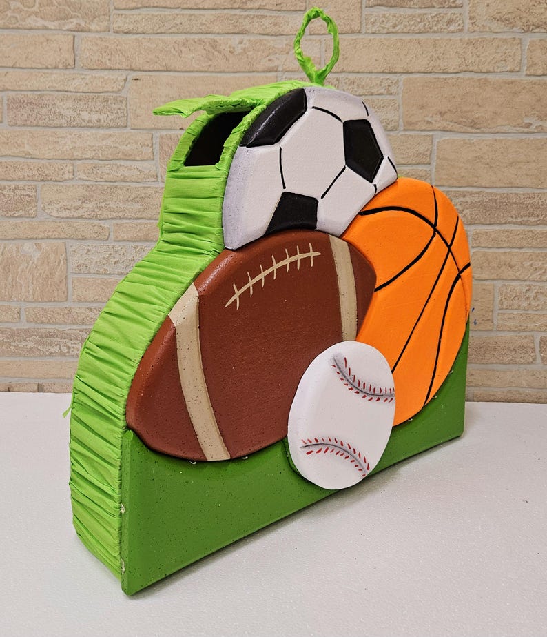 Sports Themed Pinata / Piñata De Deportes - Etsy