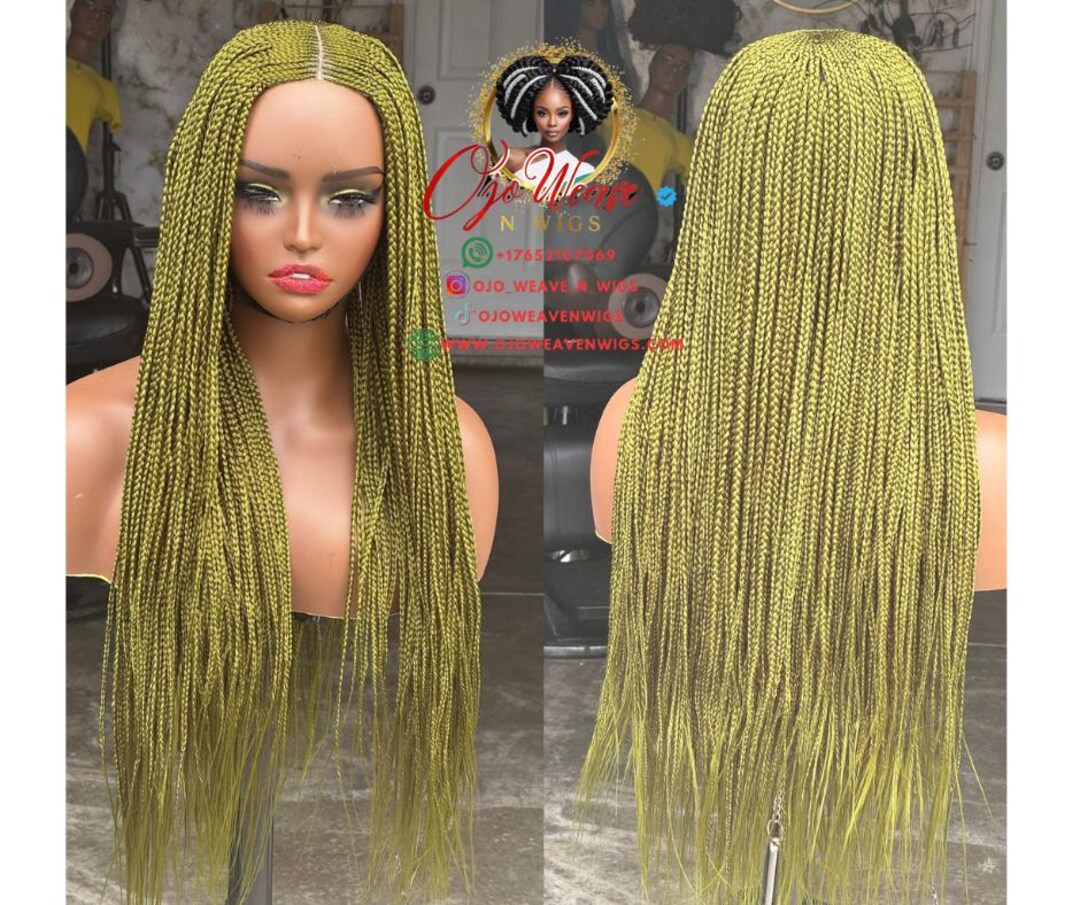 Bianca Unit Wig Army Green Made to Order - Etsy