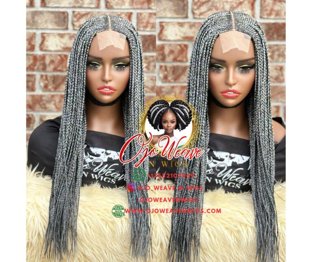 Bianca Salt N Pepper 2x6 Glueless Closure Wig Made to Order - Etsy
