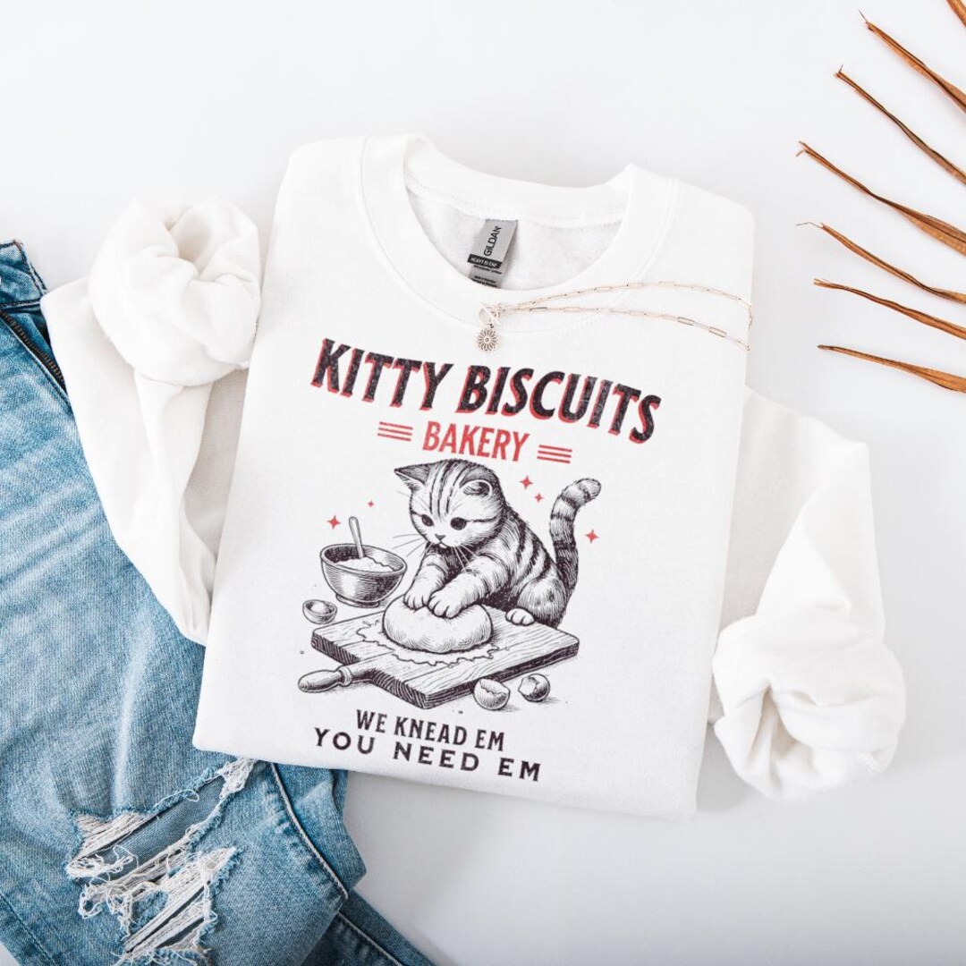 Comfort Colors Kitty Biscuits Bakery Shirt, Funny Cat Meme - Etsy