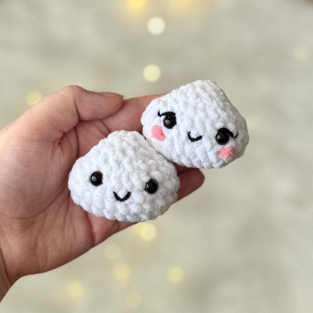 Cloud Crochet Keychain Set | Couple Cloud Keychains | Amigurumi ...