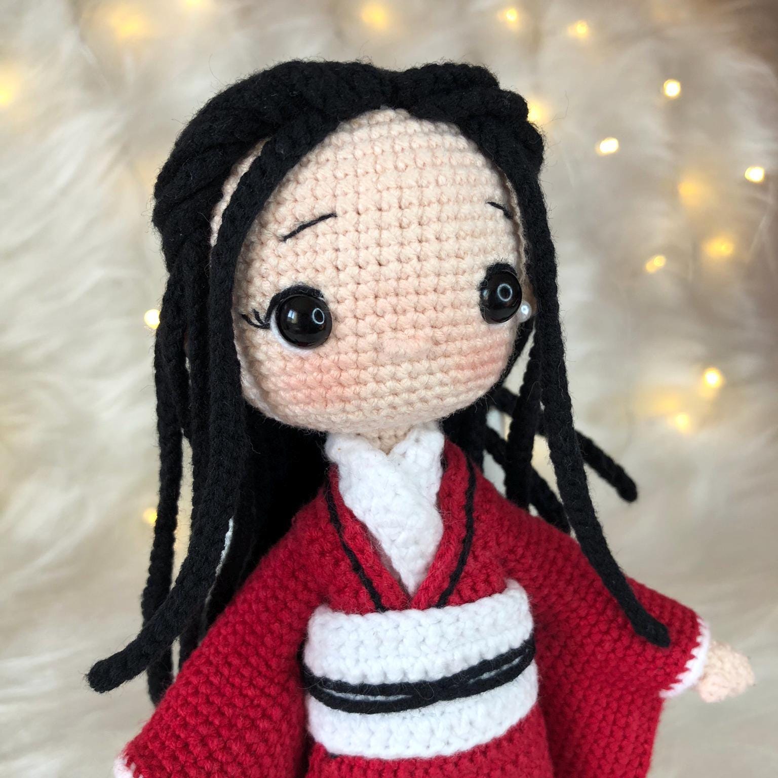 Crochet Aimi the Japanese Geisha Doll – Handmade Amigurumi Plush ...