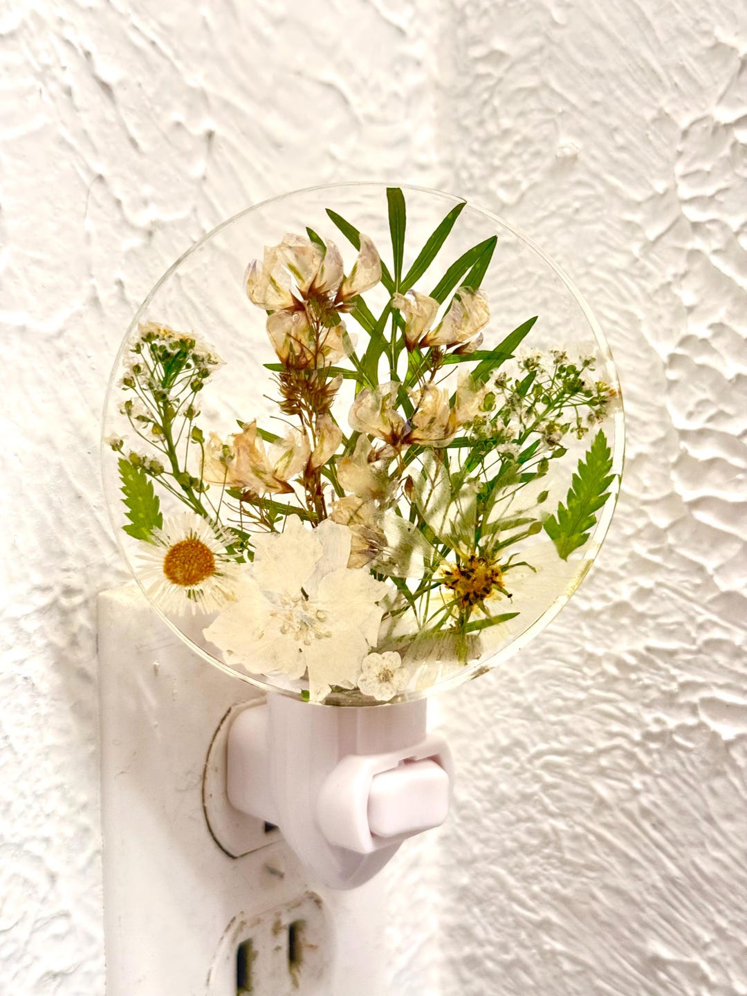 Flower Night Light | Flower Light | Desk Light | Altar Light | Floral ...
