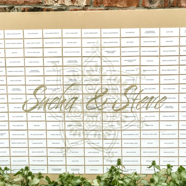 Magnet Seating Chart - Etsy