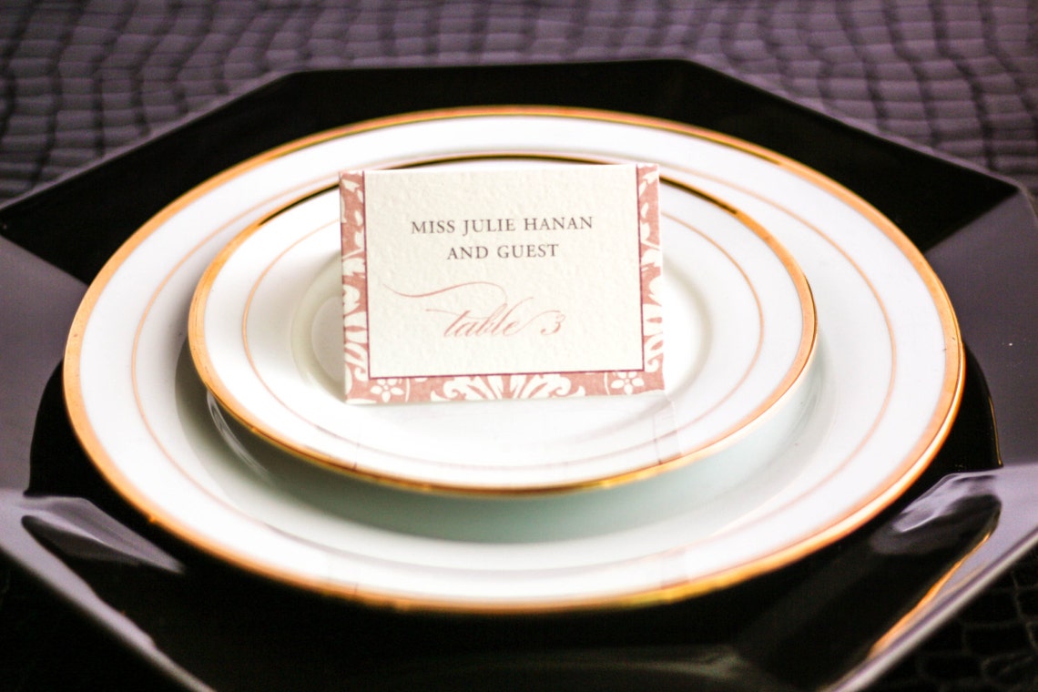 Wedding Placecards Reception Seating Event Place Cards - Etsy