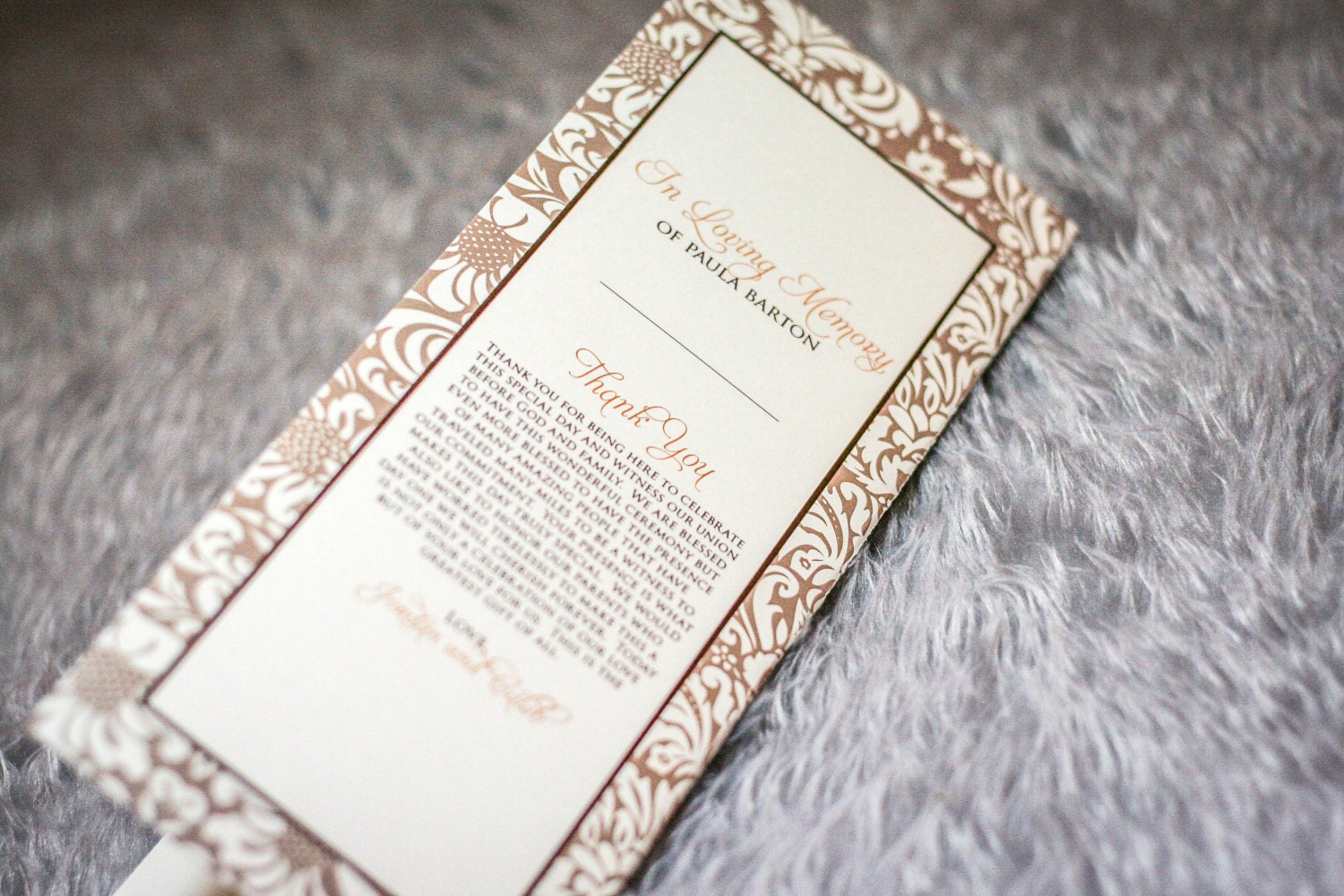 Damask Wedding Programs Wedding Booklet Programs Damask - Etsy