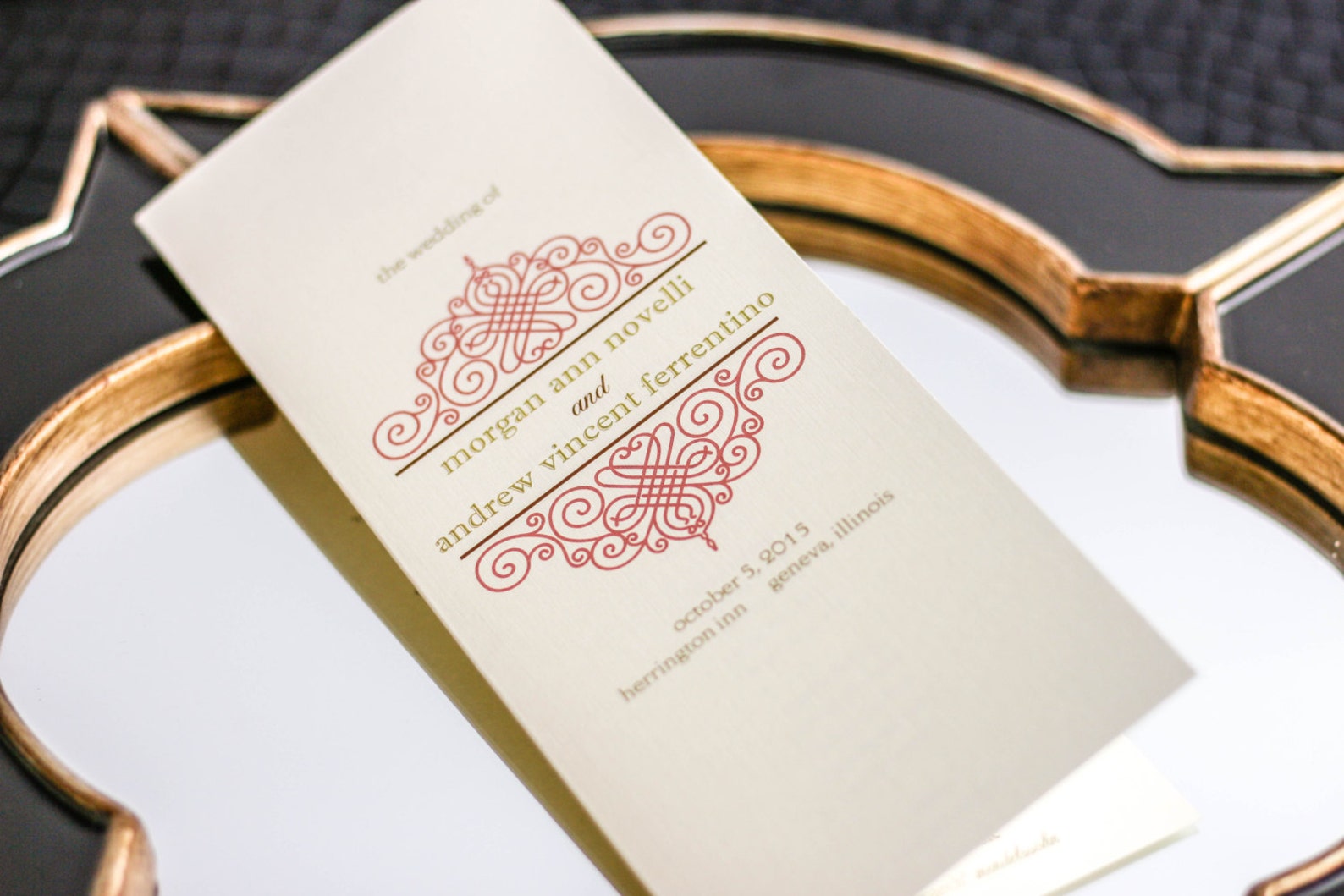 Vintage Wedding Programs Indian Wedding Wedding Ceremony - Etsy