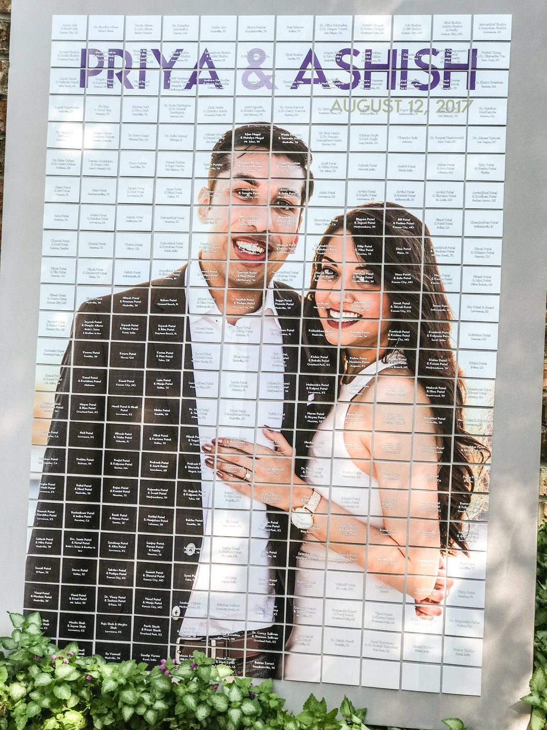 Stunning Place Card Display, Wedding Seating Chart, Table Seating ...