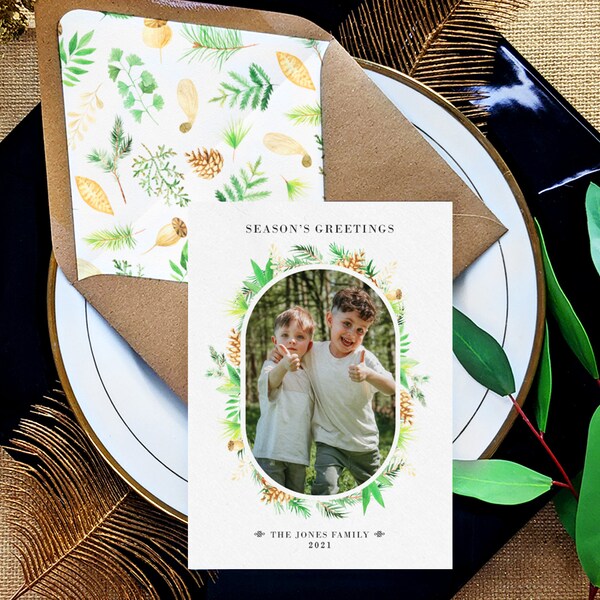 Rustic Holiday Cards - Etsy