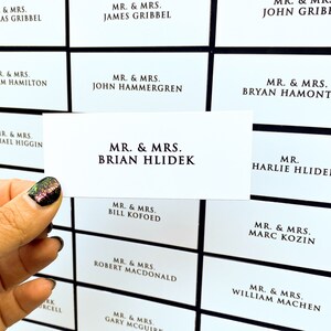 Logo Seating Chart Ideas Business Event Place Cards Black - Etsy