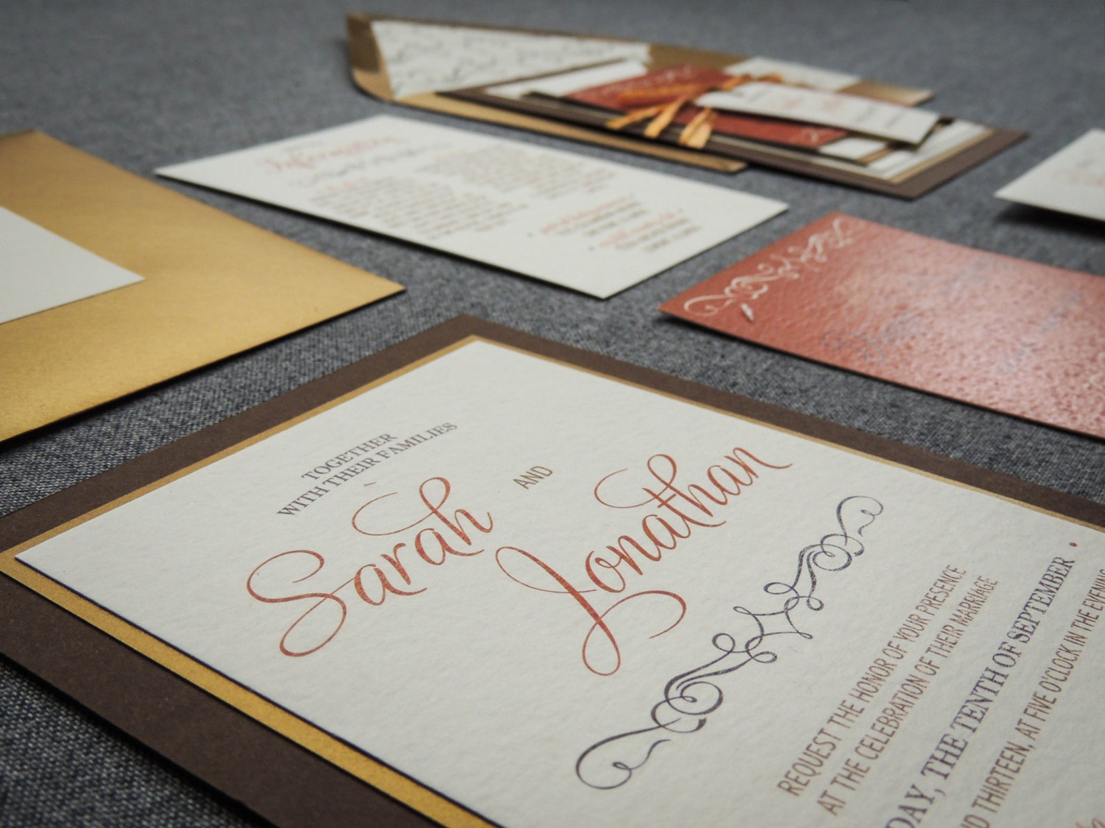 Barn Wedding Invitation Boho Chic Invites Rustic Wedding | Etsy