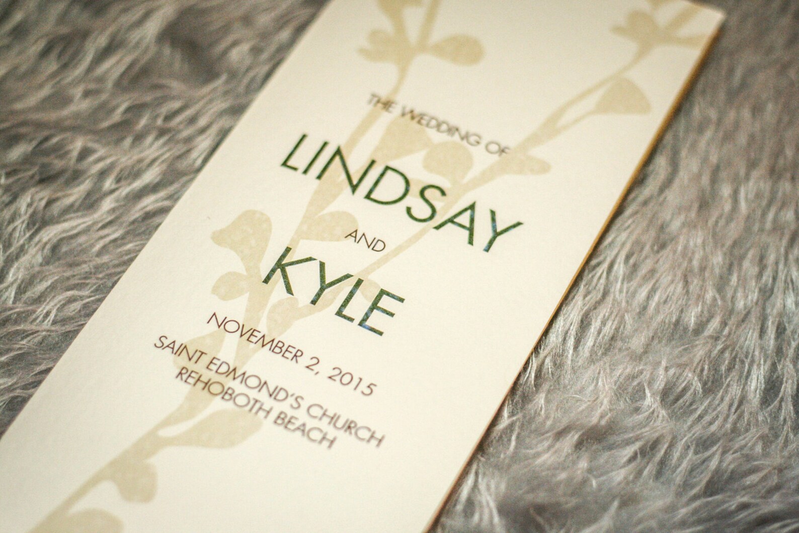 Rustic Wedding Program Country Chic Wedding Program Modern - Etsy