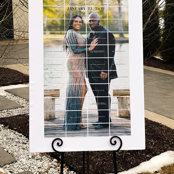 Magnet Seating Chart - Etsy