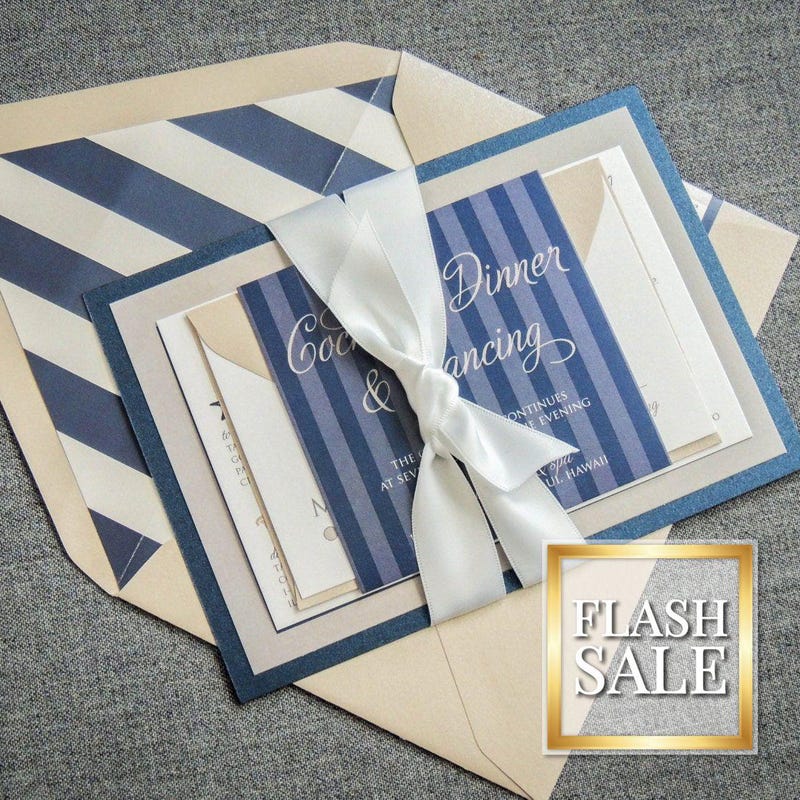 Shell Invitations - Etsy