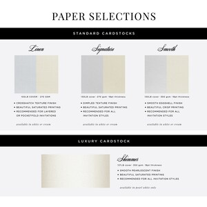 Luxury Wedding Invitation, Modern Marble & Gold Foil Invitations ...