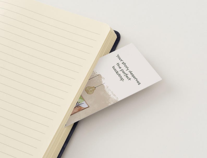 Real Estate Nursery Marketing Bookmark – Canva Template (digital ...