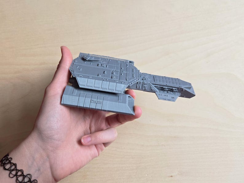 D - Class Star Cruiser Model | 3D Printed Sci-fi Spaceship | Collector ...
