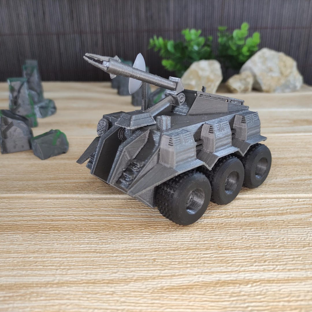 Planetary Probe Rover Model | 3D Printed Sci-fi Explorer Replica | Eco ...