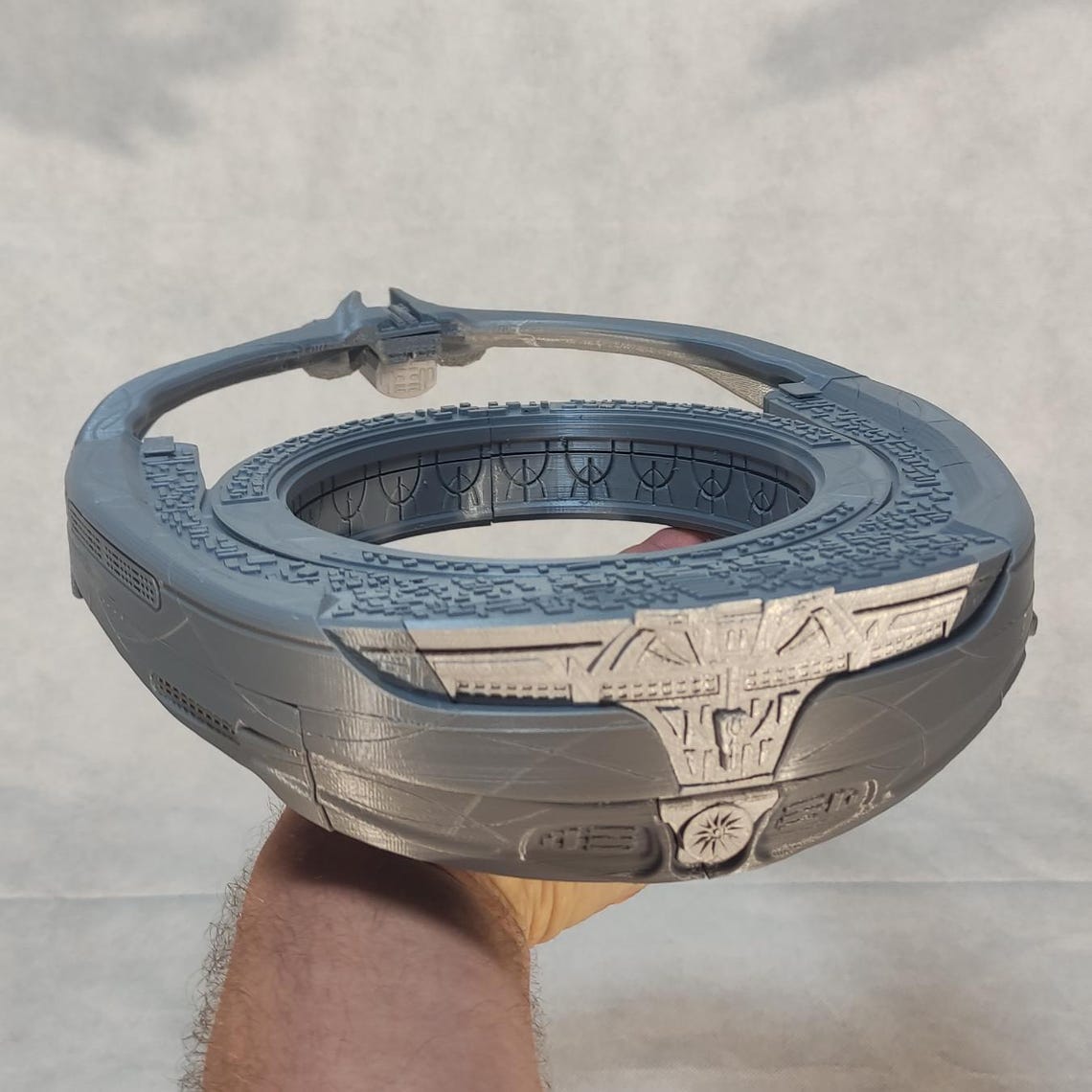 Ascended Empire Warship | 3D Printed Sci-fi Battle Cruiser | Collector ...