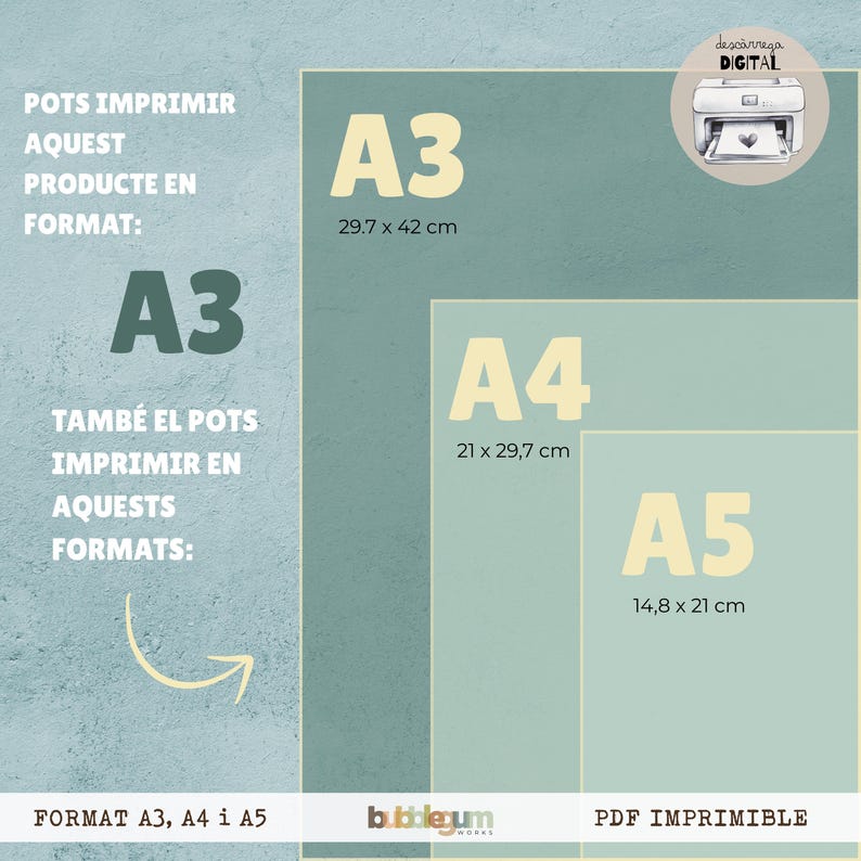 Calendrier 2026 à imprimer | Calendari divertit per a nens | Calendrier ...