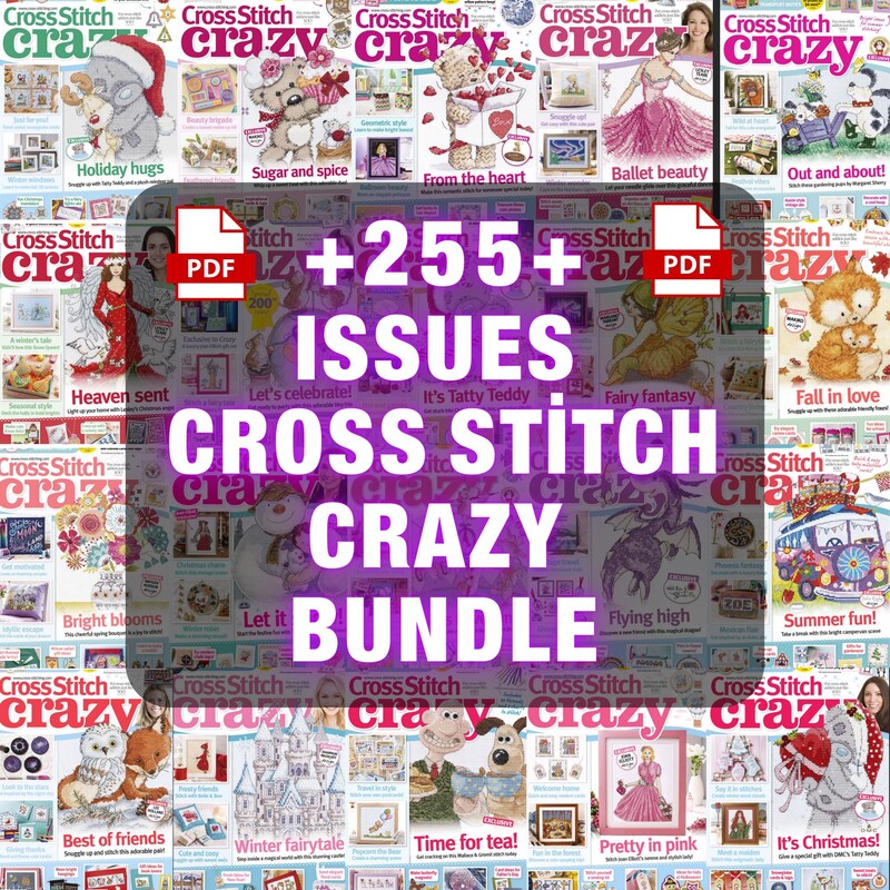 Cross Stitch Pdf Magazine - Etsy