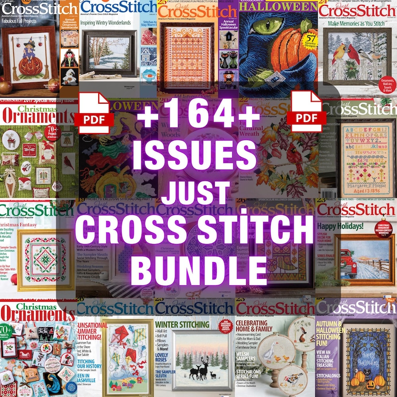 Cross Stitch Patterns Pdf - Etsy