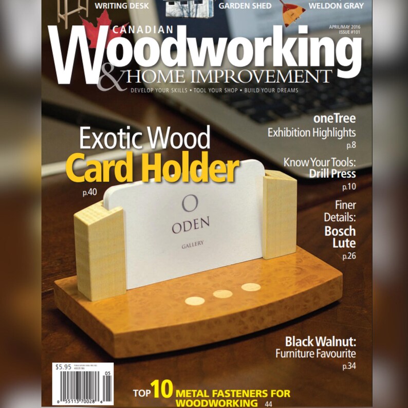 Canadian Woodworking Magazine PDF Bundle, 45 Digital Issues ...