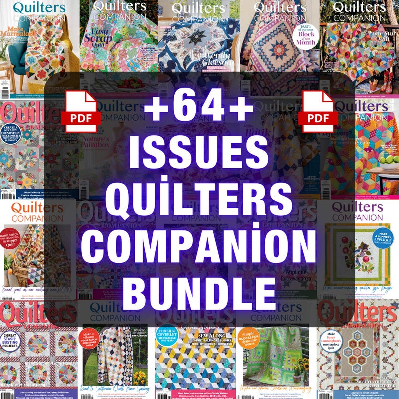 Quilt Magazines Bundle - Etsy