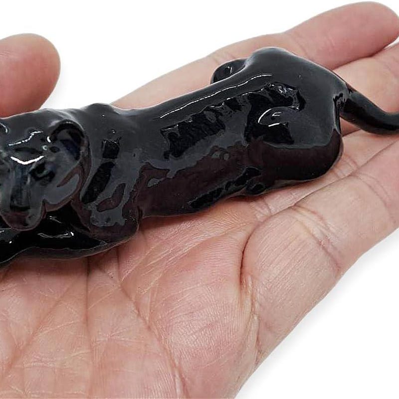 Ceramic Jaguar Figurine - Etsy
