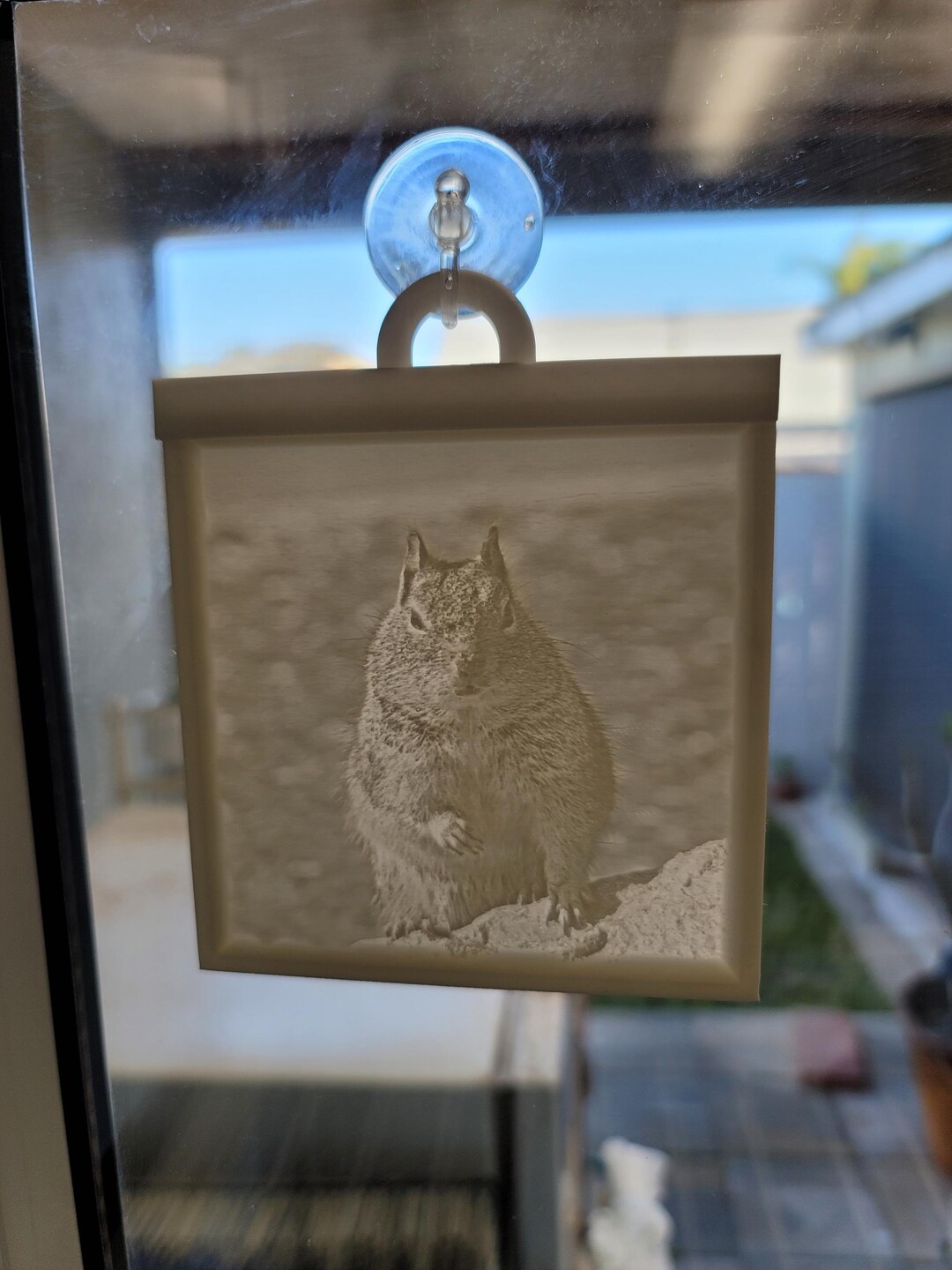Window Hanging Custom Lithophane Photo - Etsy