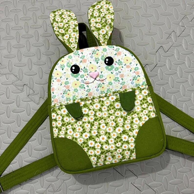 Handmade Bunny Backpack – Cute Toddler Travel Bag, Personalized Gift - Etsy