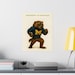University of Michigan Mascot Poster, Matte Wall Art, College Dorm ...