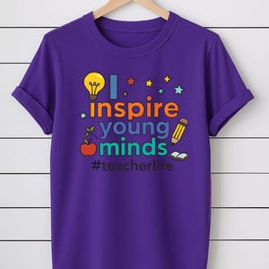 I Inspire Young Minds - Teacher Life - Etsy