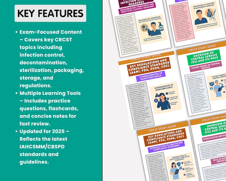 Crcst Sterile Processing Study Guide 2026 | 9th Edition Exam Prep ...
