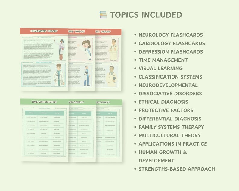 NCE Exam Study Guide 2026 | Cheat Sheets + Flashcards Bundle | NCE Prep ...
