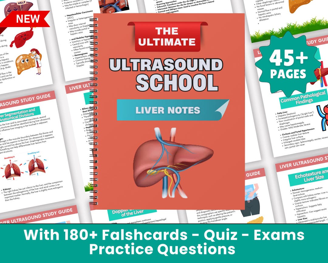 Ultrasound Liver Study Notes, SPI Exam, Lecture Notes PDF Ultrasound ...