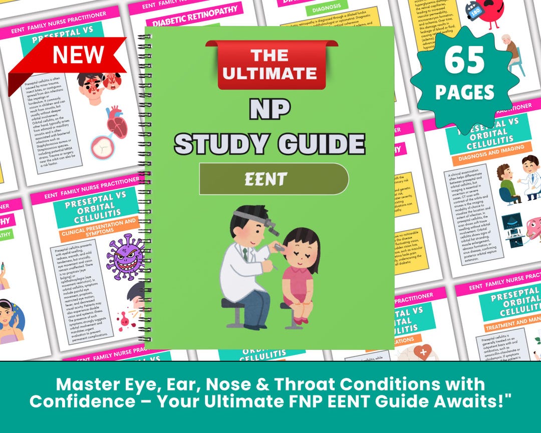 EENT NP Study Guide: Nurse Practitioner Exam Prep - Eyes, Ears, Nose ...