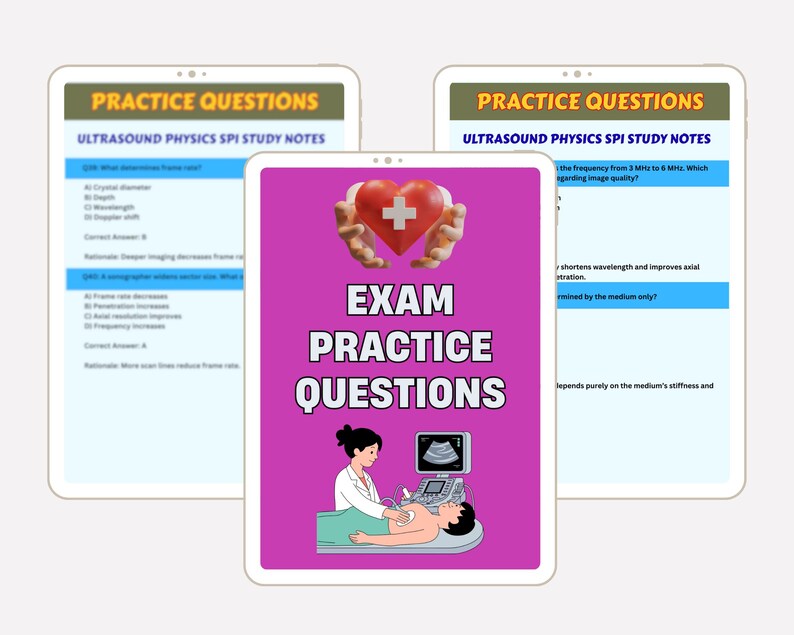 Ultrasound Physics SPI Study Notes | Exam Questions, Flashcards ...