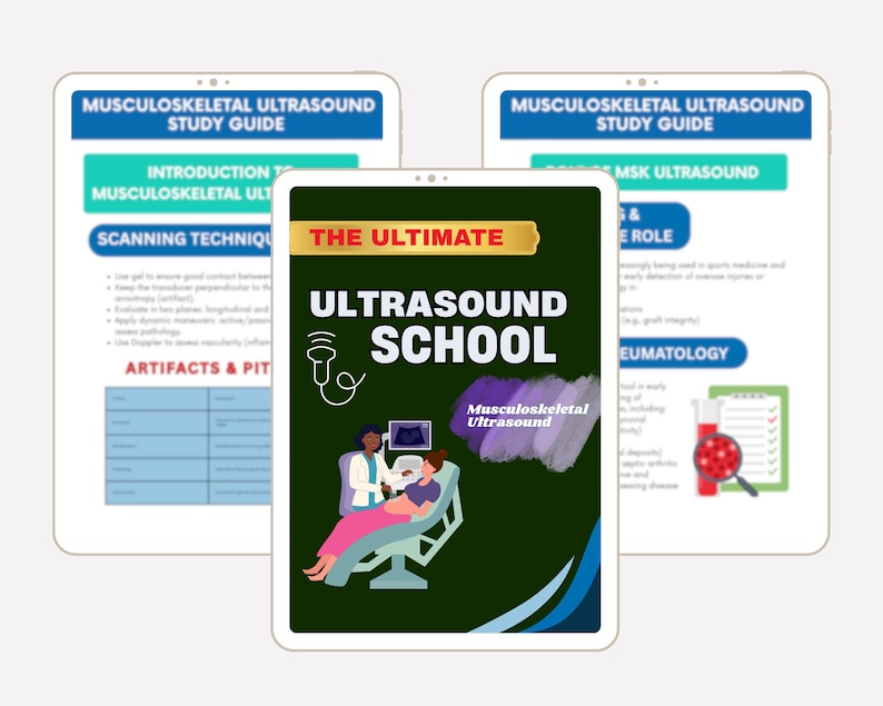 Musculo Skeletal Ultrasound Study Guide | MSK Ultrasound Basics ...