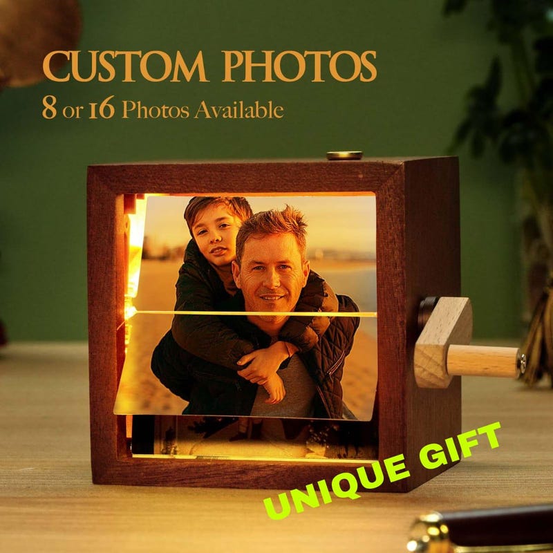 Custom Photo Flip Box - Etsy
