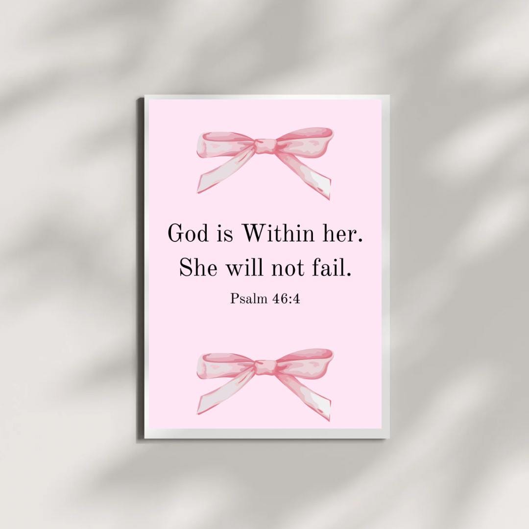 Bible Verse Wall Art Inspirational Scripture Prints Christian Decor ...