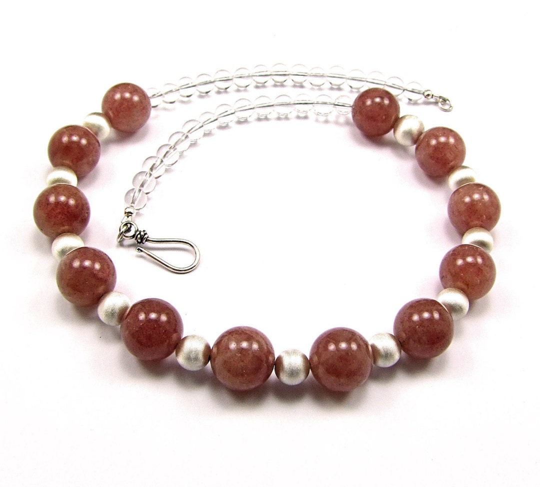 Rare Muscovite & Sterling Silver Necklace N690 - Etsy