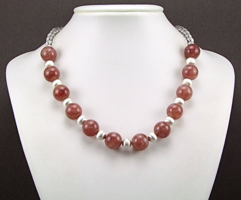 Rare Muscovite & Sterling Silver Necklace N690 - Etsy