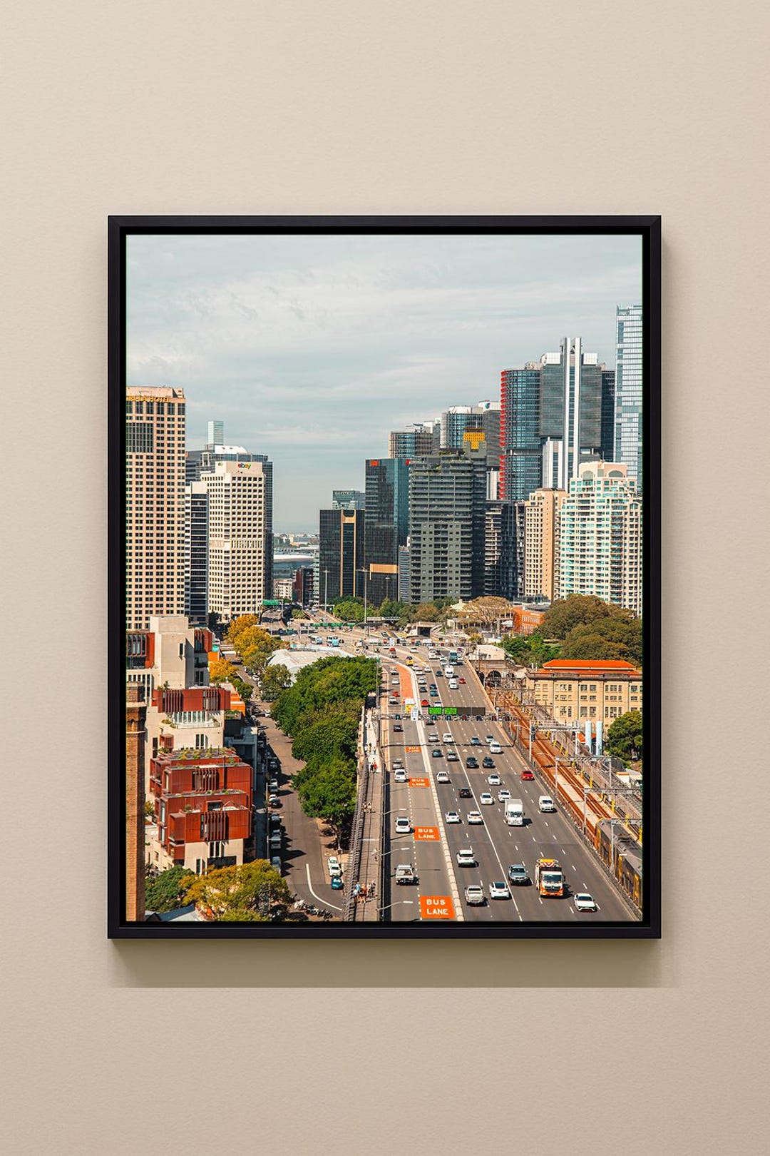 Sydney City Highway Wall Art Print – Iconic Australian Architecture ...